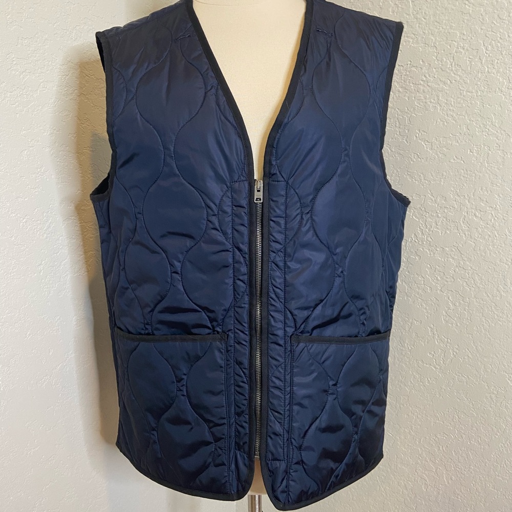 Coach Men’s Quilted Puffer Vest - Gem